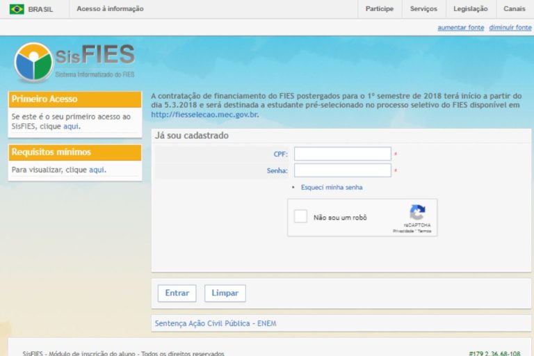 Portal do Aluno FIES 2024: Consultar Extrato e Saldo Devedor (SisFies)